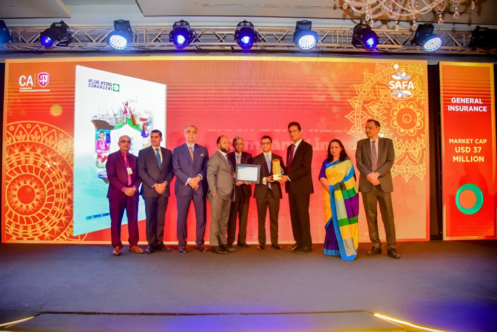 SAFA award - Green Delta Insurance